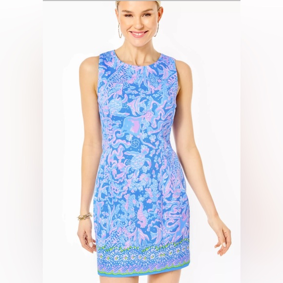 Lilly Pulitzer | Dresses | Nwt Lilly Pulitzer Mila Stretch Shift Dress ...